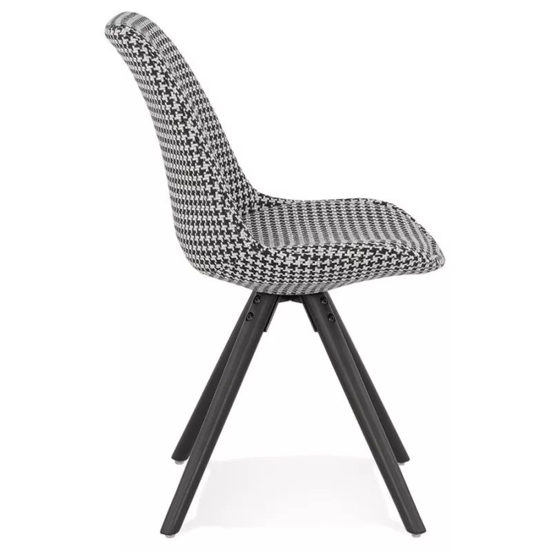 Práctico y vintage a voluntad para silla de tela pata de gallo