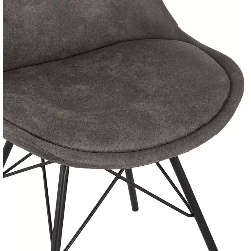 Very stylish and comfortable for this gray microfiber chair