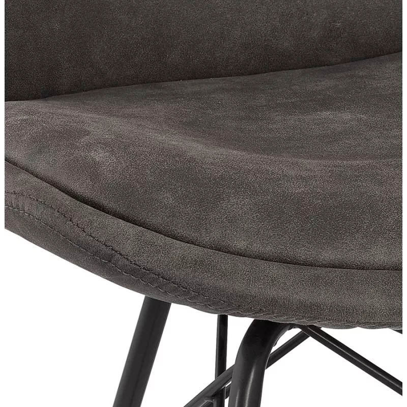 Very stylish and comfortable for this gray microfiber chair