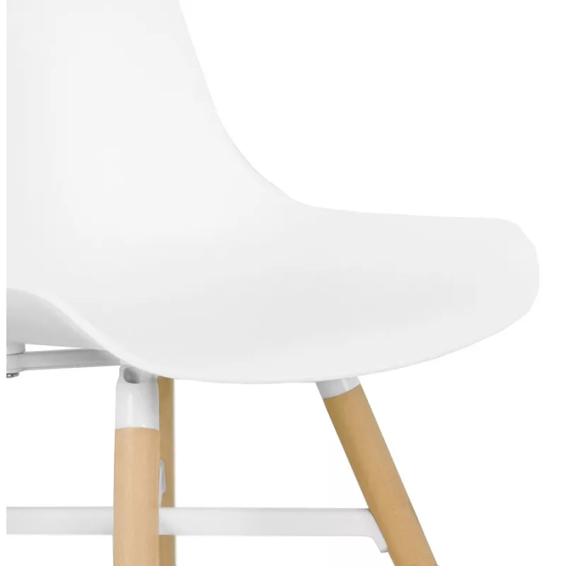 GLADYS White Design Chair - Elegance and Comfort Interior Design