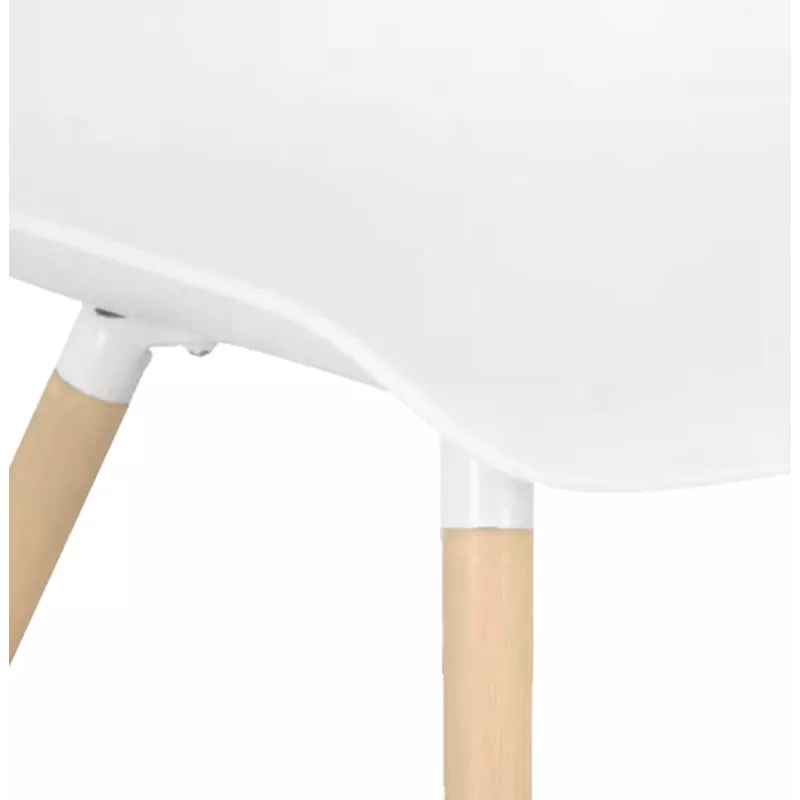 GLADYS White Design Chair - Elegance and Comfort Interior Design